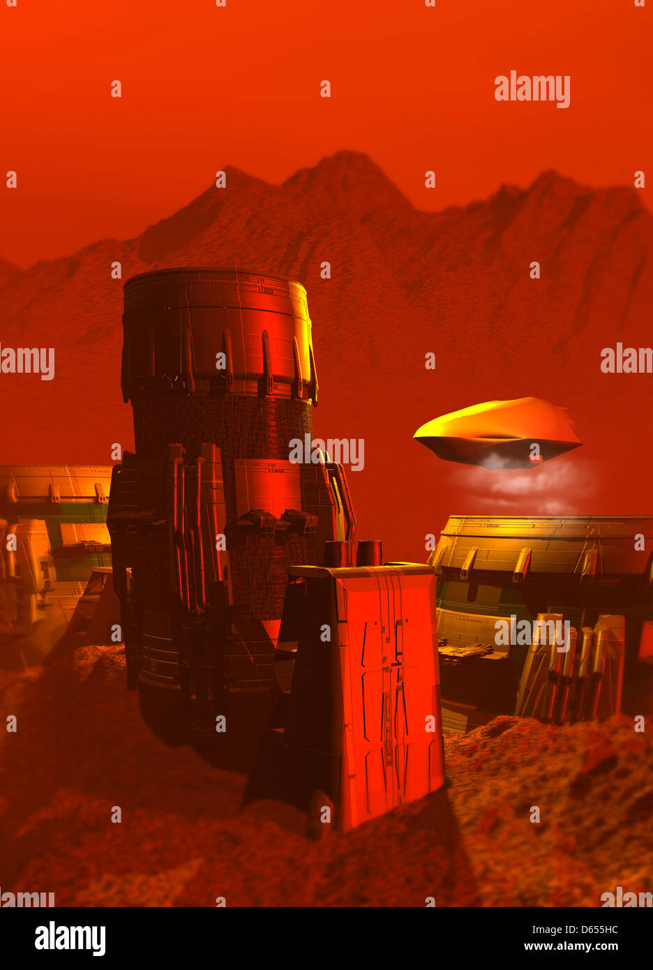 Martian geography hi-res stock photography and images - Alamy