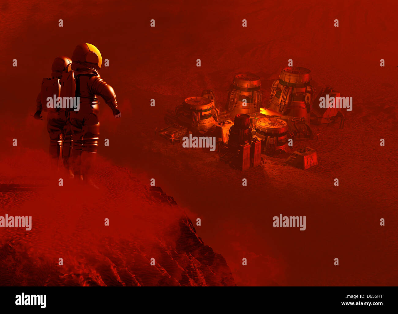 Martian geography hi-res stock photography and images - Alamy