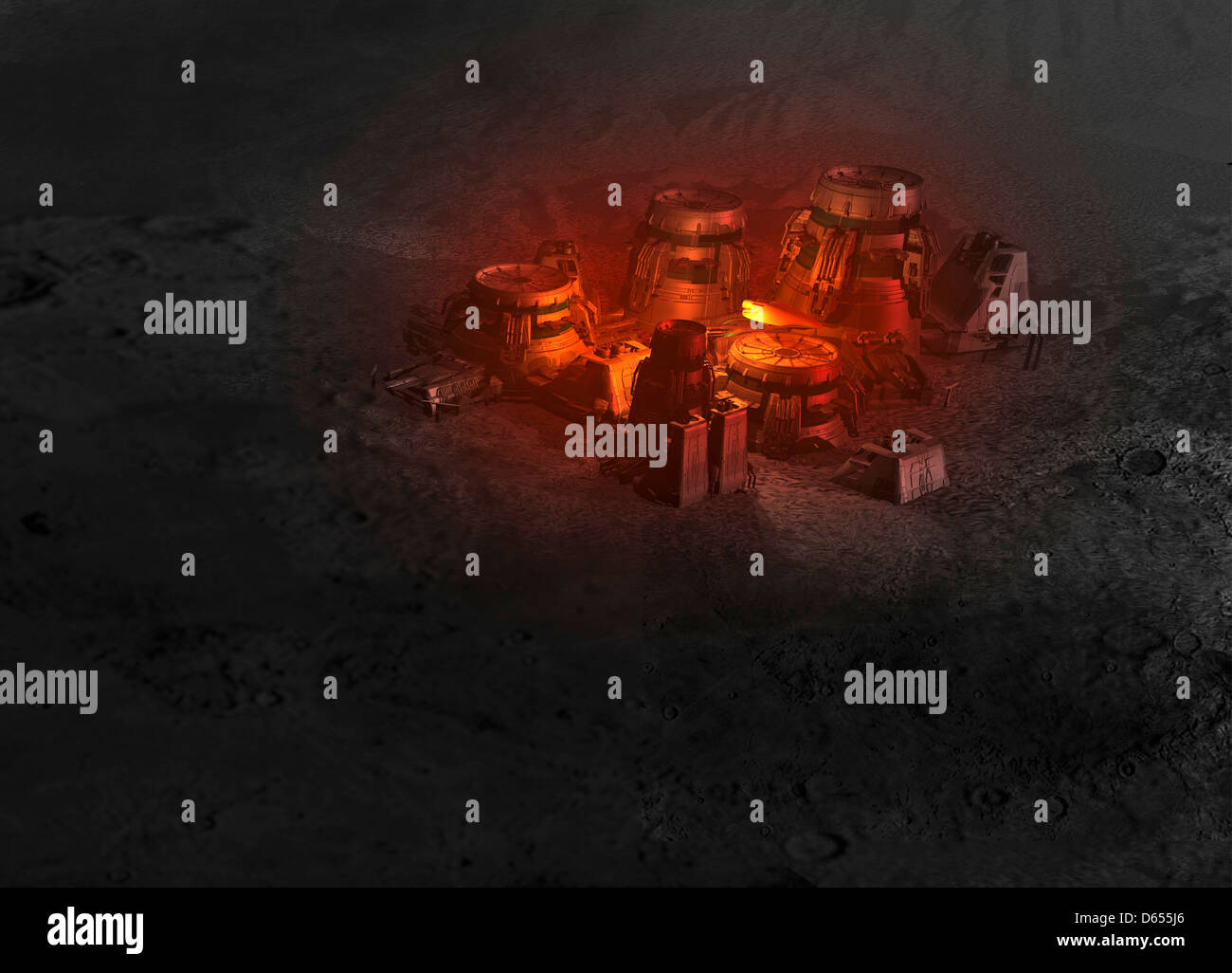 Lunar colony hi-res stock photography and images - Alamy
