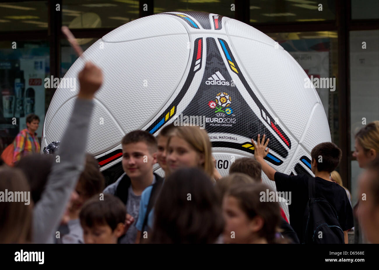 Official match ball copy of the UEFA European Football Championship in ...