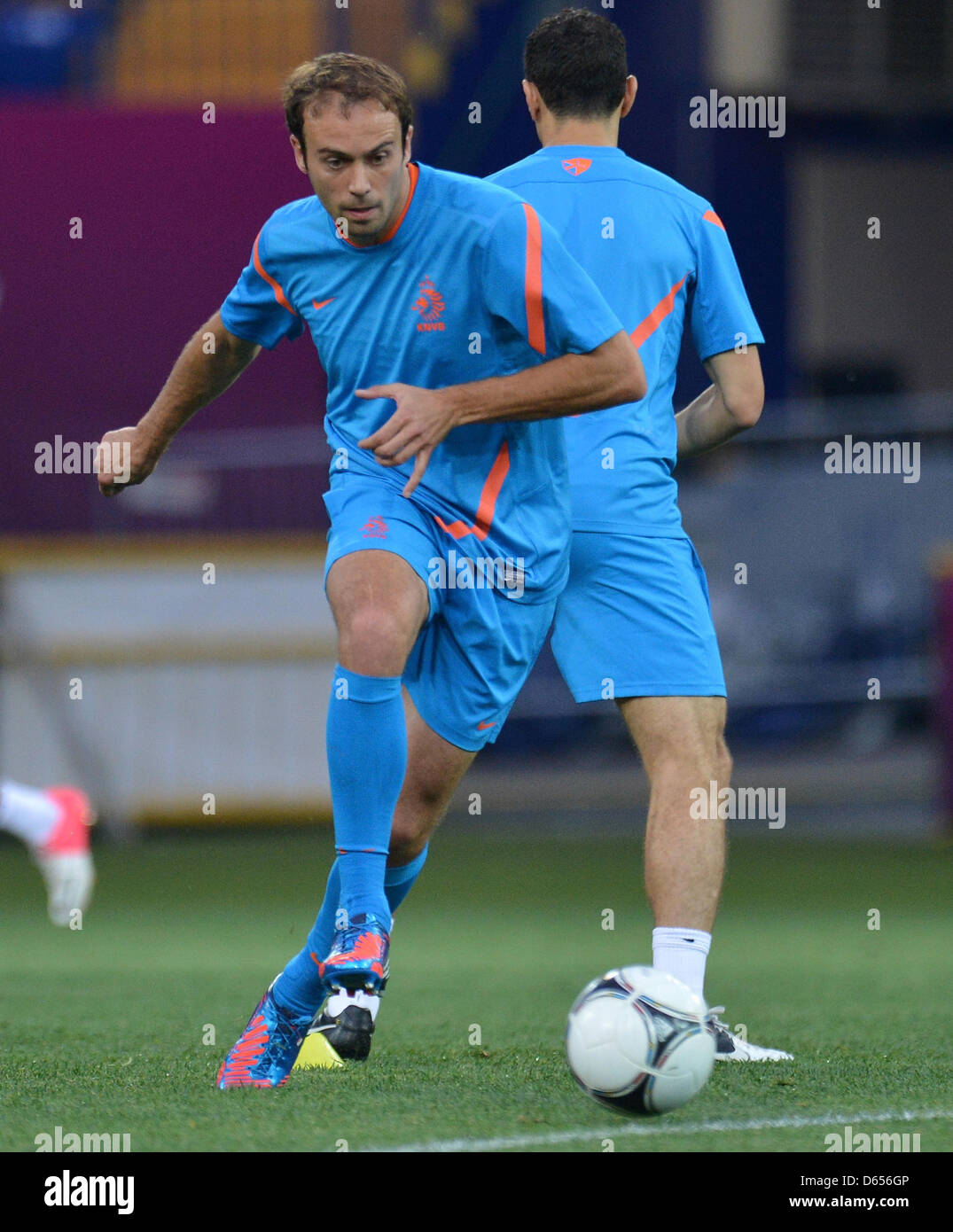 The Netherland's Joris Mathijsen during a training session of the Dutch ...