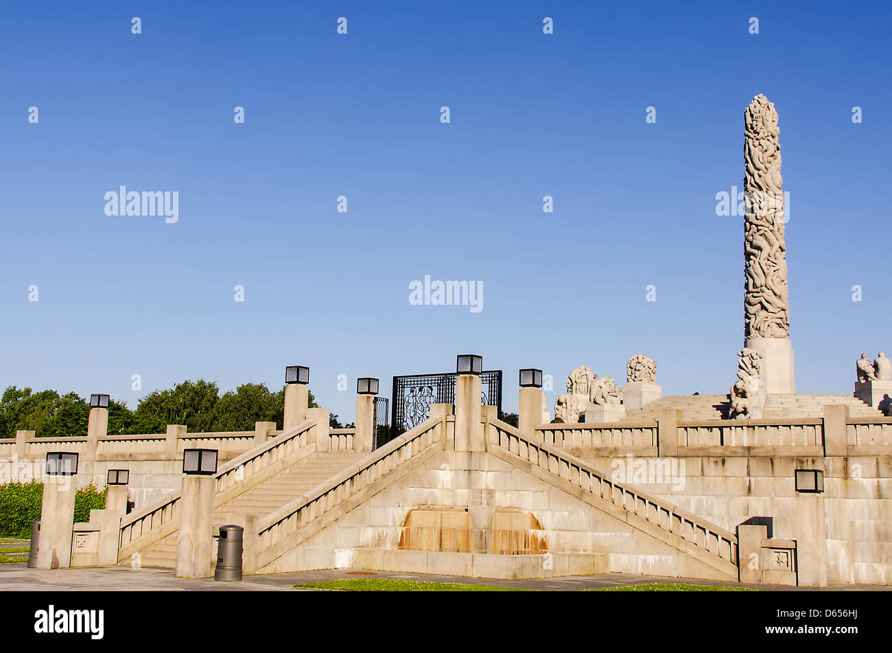 Bronze vigeland statue hi-res stock photography and images - Alamy