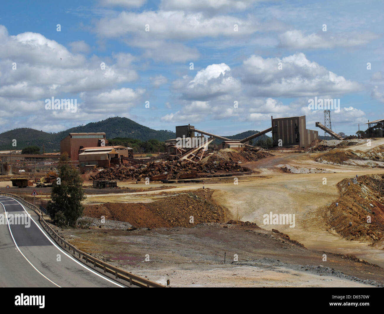Copper mine minas de riotinto hi-res stock photography and images - Alamy