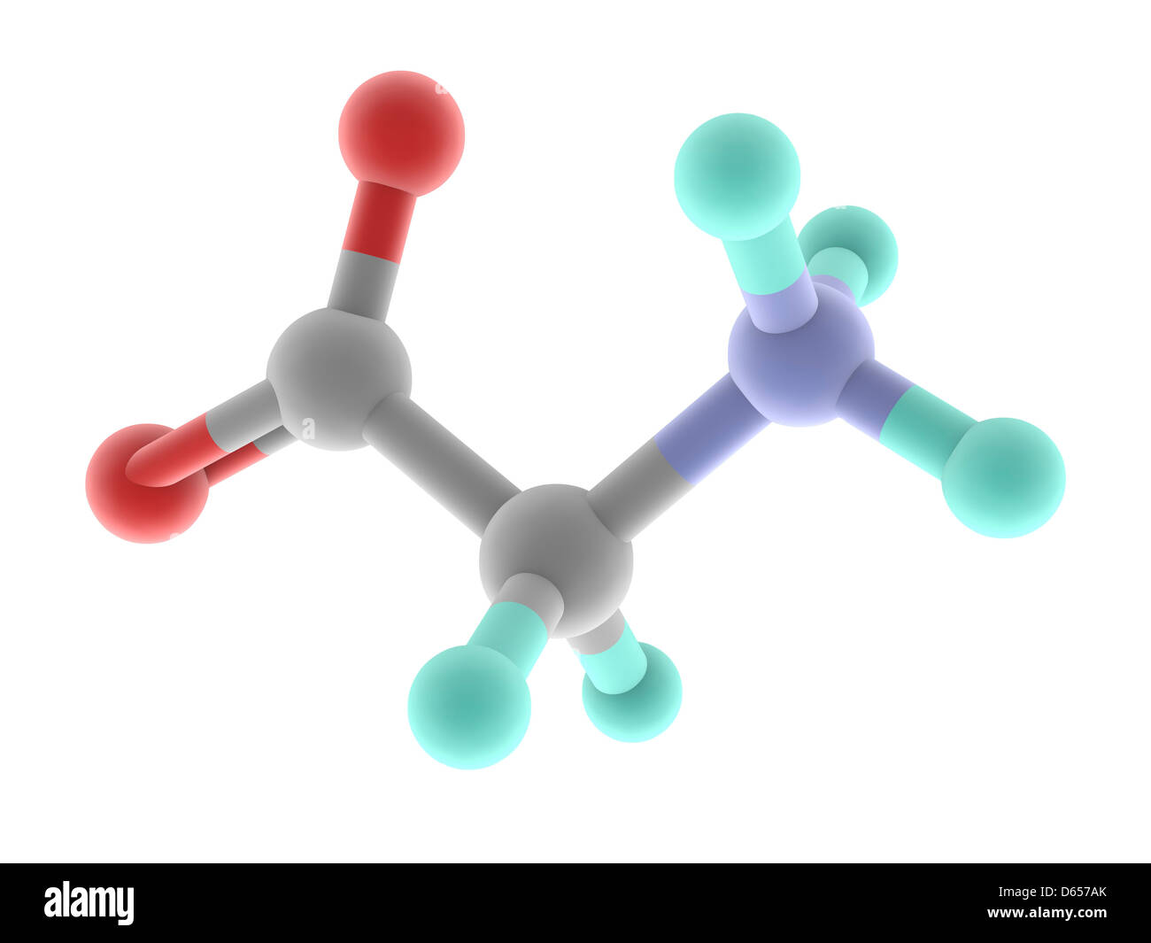 Amino acid glycine molecular structure hi-res stock photography and ...