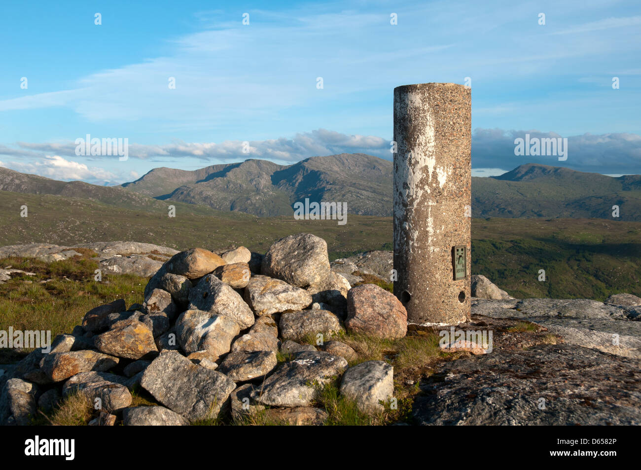 The Creach Bheinn - Fuar Bheinn range from the summit of Druim Glas on ...