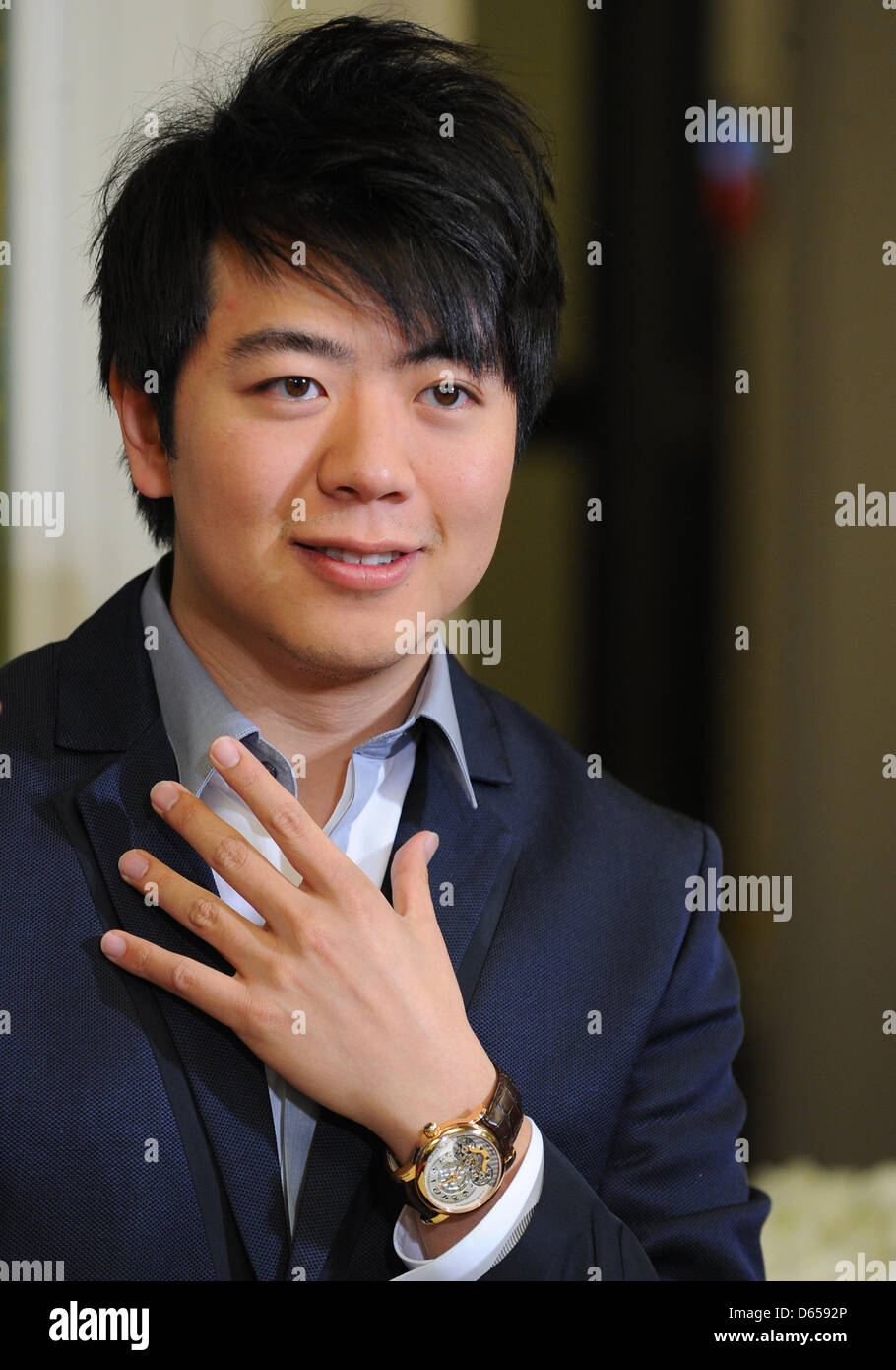 Chinese pianist Lang Lang arrives for the award ceremony of the ...