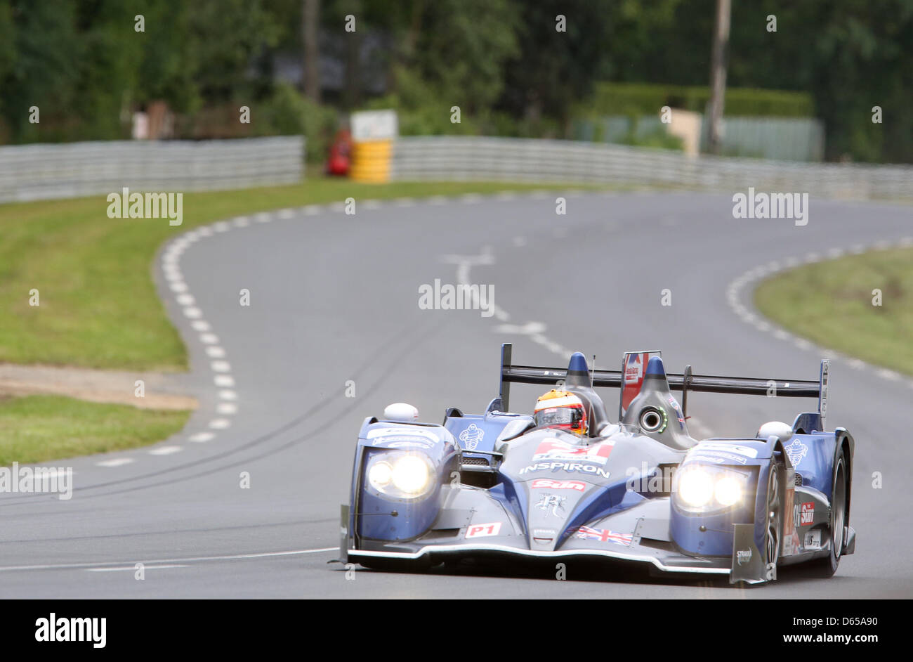 The LMP1 class Honda HPD ARX 03a of Strakka Racing with drivers Nick ...