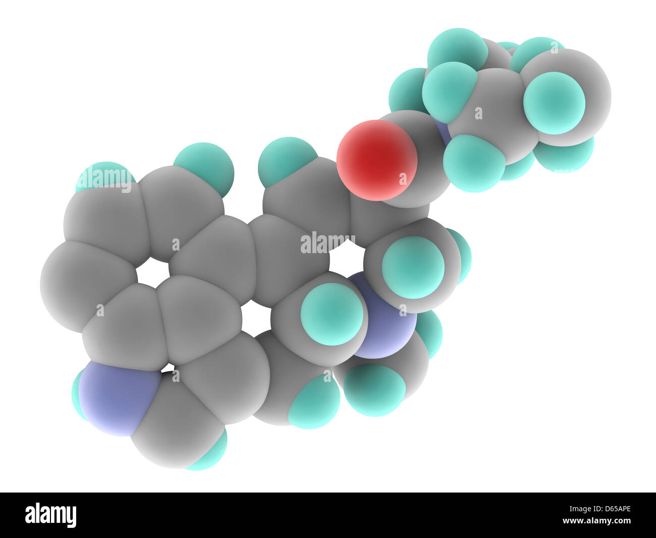 LSD drug molecule Stock Photo - Alamy