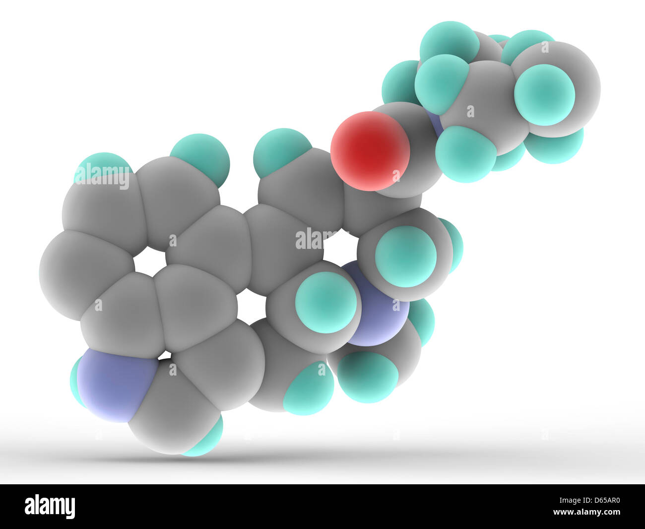 LSD drug molecule Stock Photo - Alamy