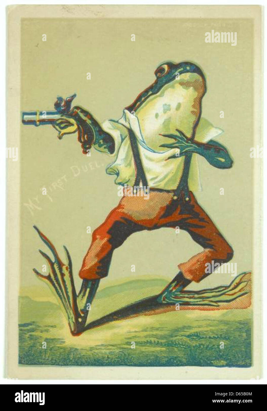 Vintage frog hi-res stock photography and images - Alamy