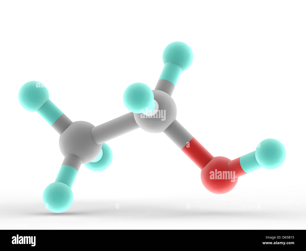 Ethanol ball stick model hi-res stock photography and images - Alamy