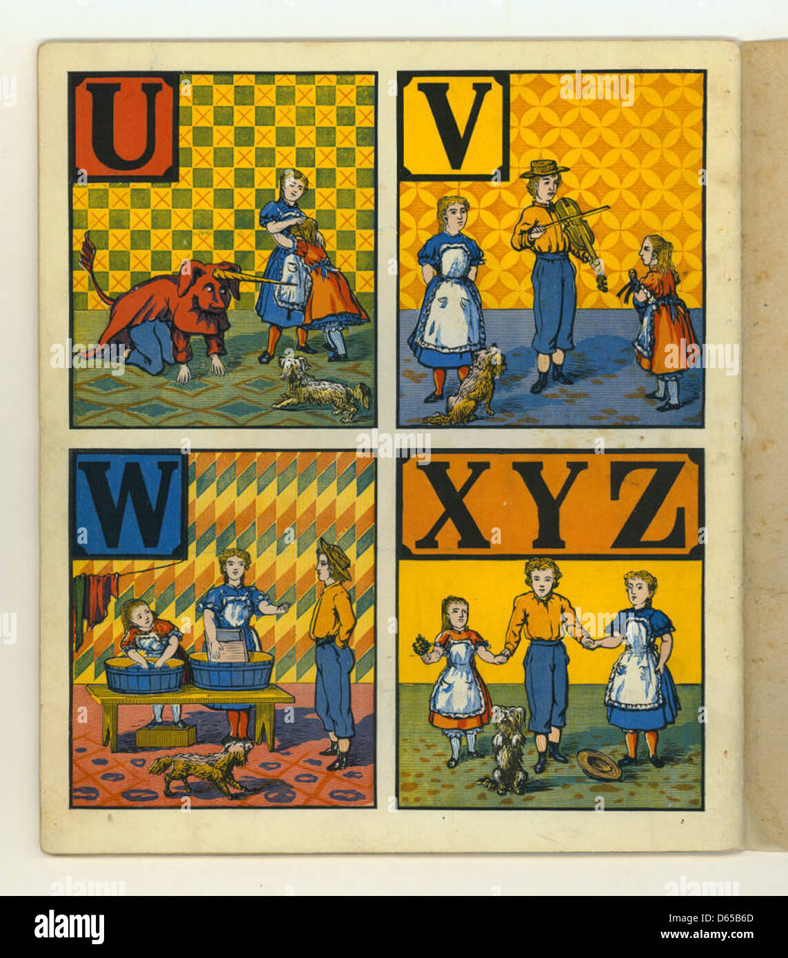 An 1885 illustration of the ABC Army drill, featuring a stylized ...