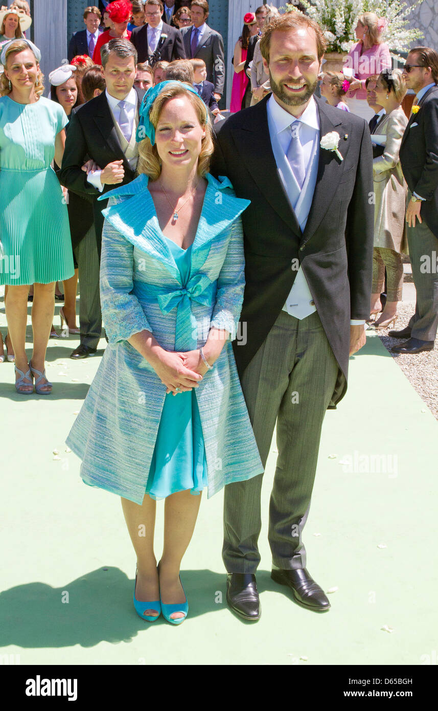Princess Margarita de Bourbon de Parme and Tjalling ten Cate attend the ...