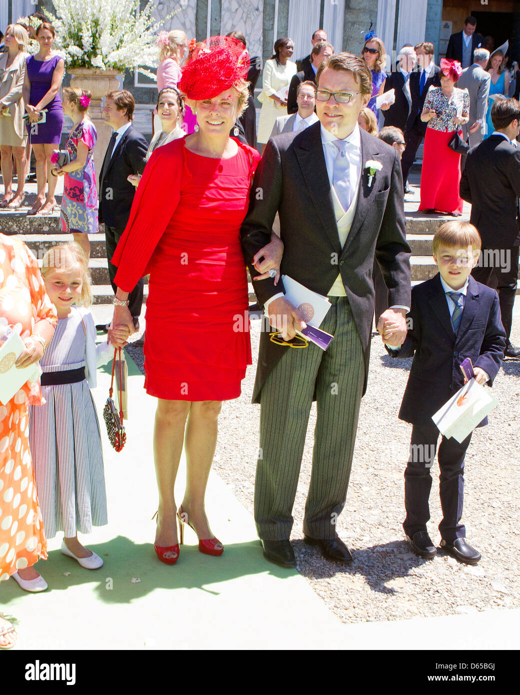Dutch Prince Constantijn, Princess Laurentien, Count Claus-Casimir and ...