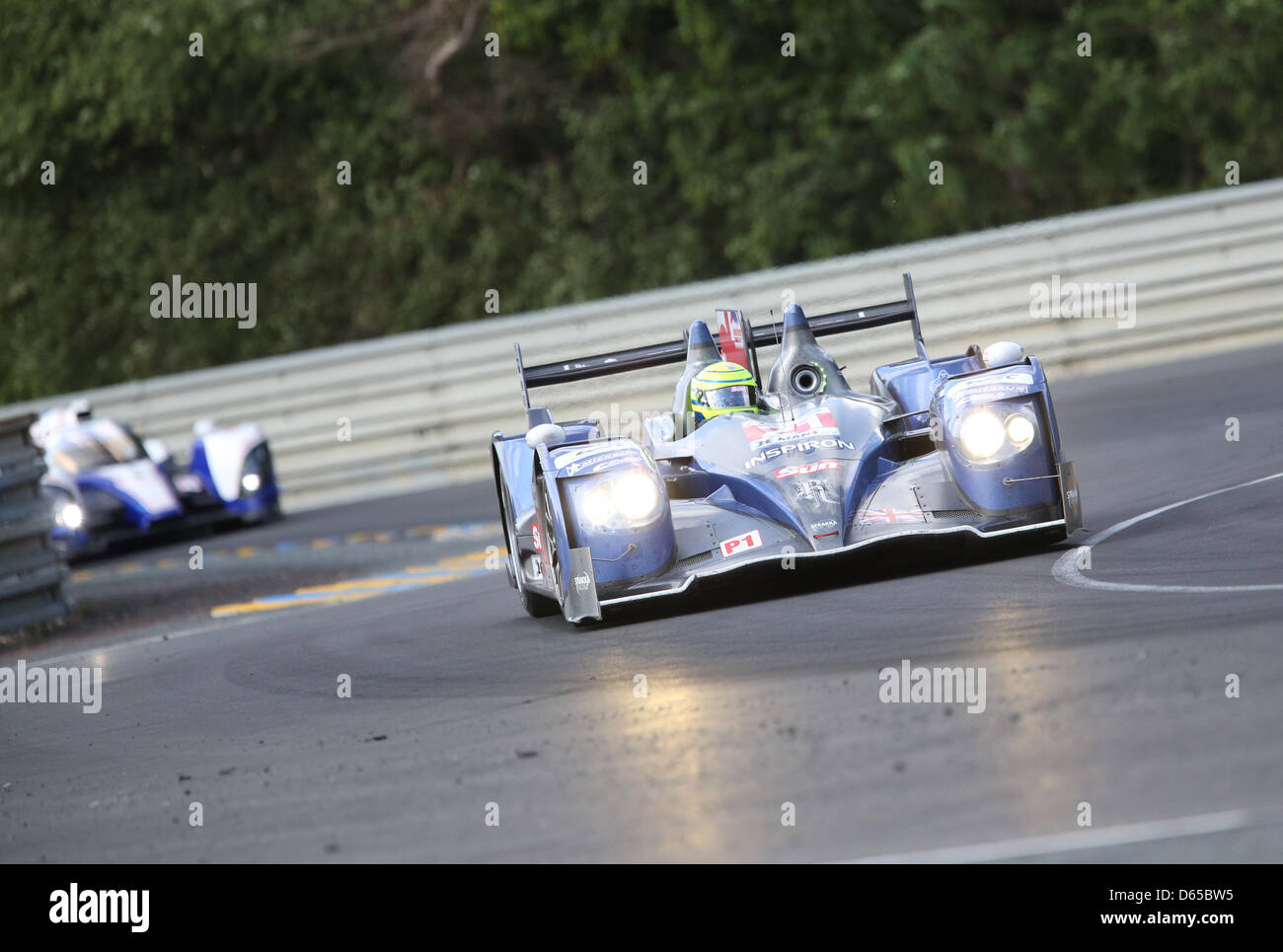 The LMP1 class Honda HPD ARX 03a of Strakka Racing with drivers Nick ...