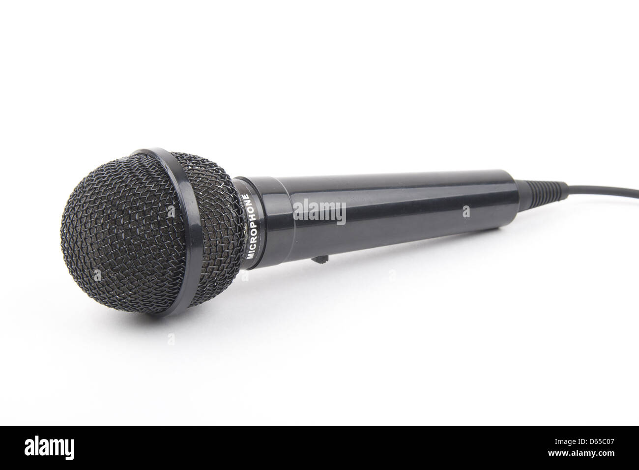 Black mic Cut Out Stock Images & Pictures - Alamy