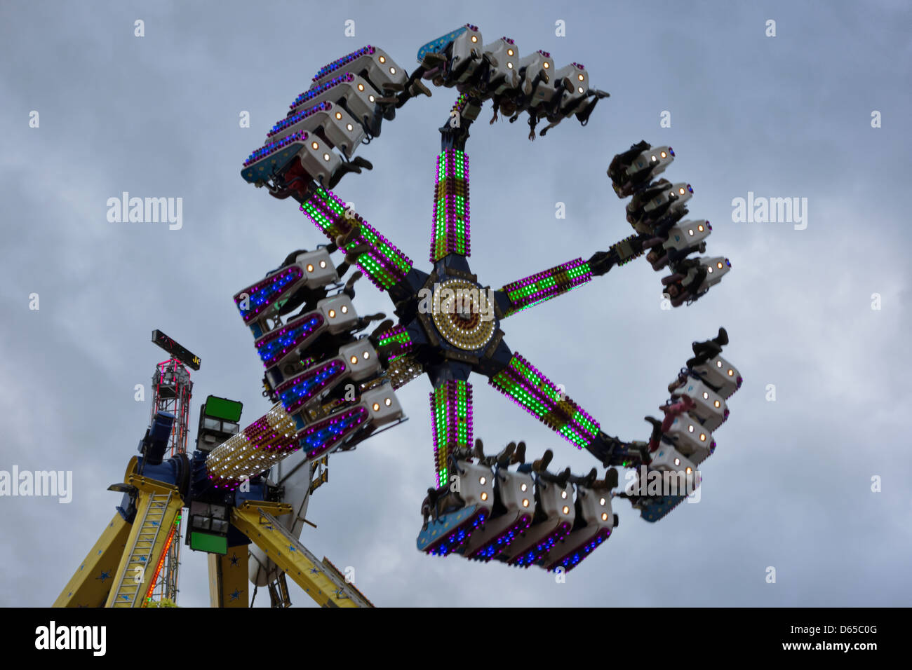 Carousel at Winter Wonderland Hyde Park Stock Photo - Alamy