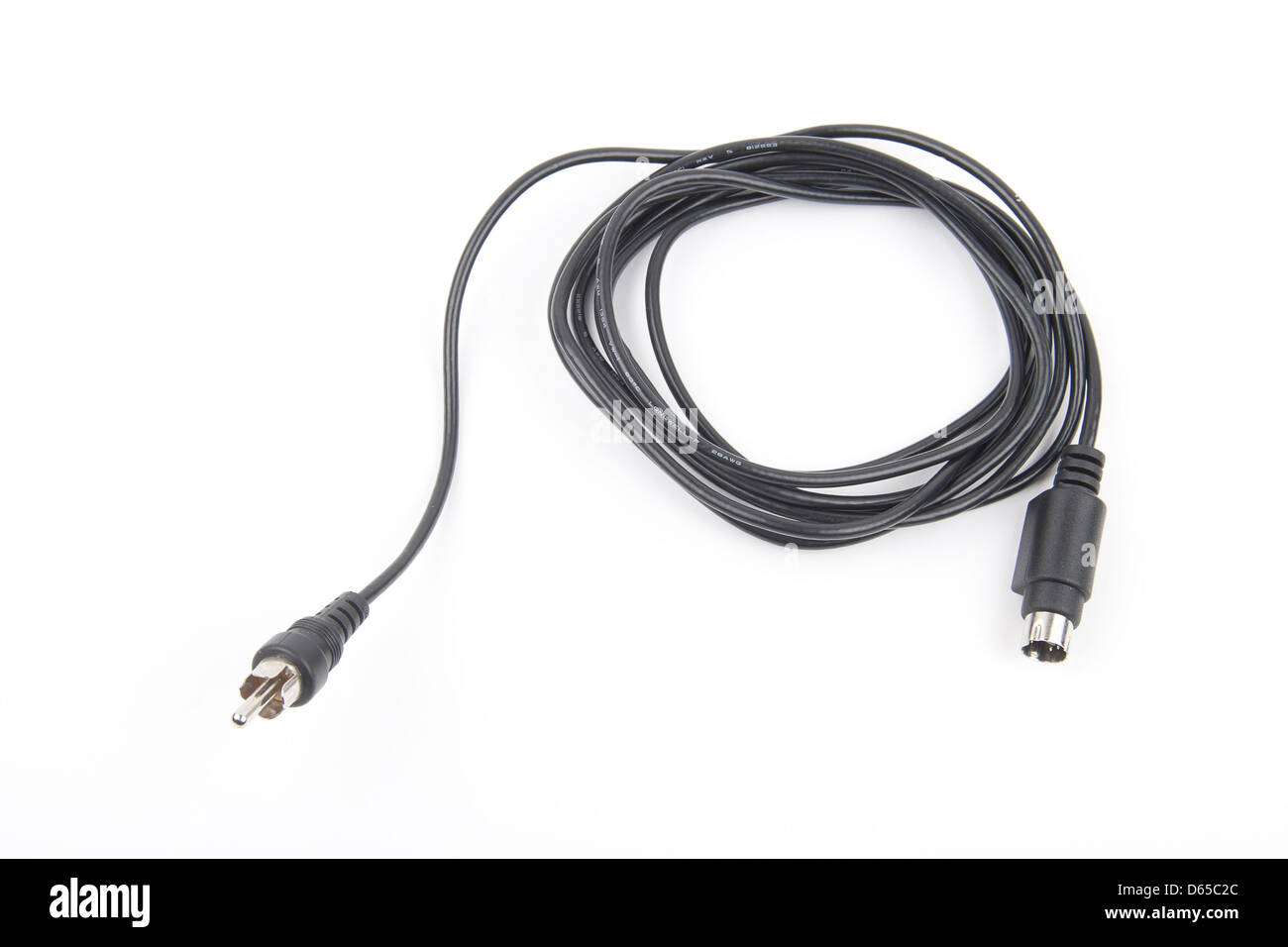 Cable with connectors Stock Photo - Alamy