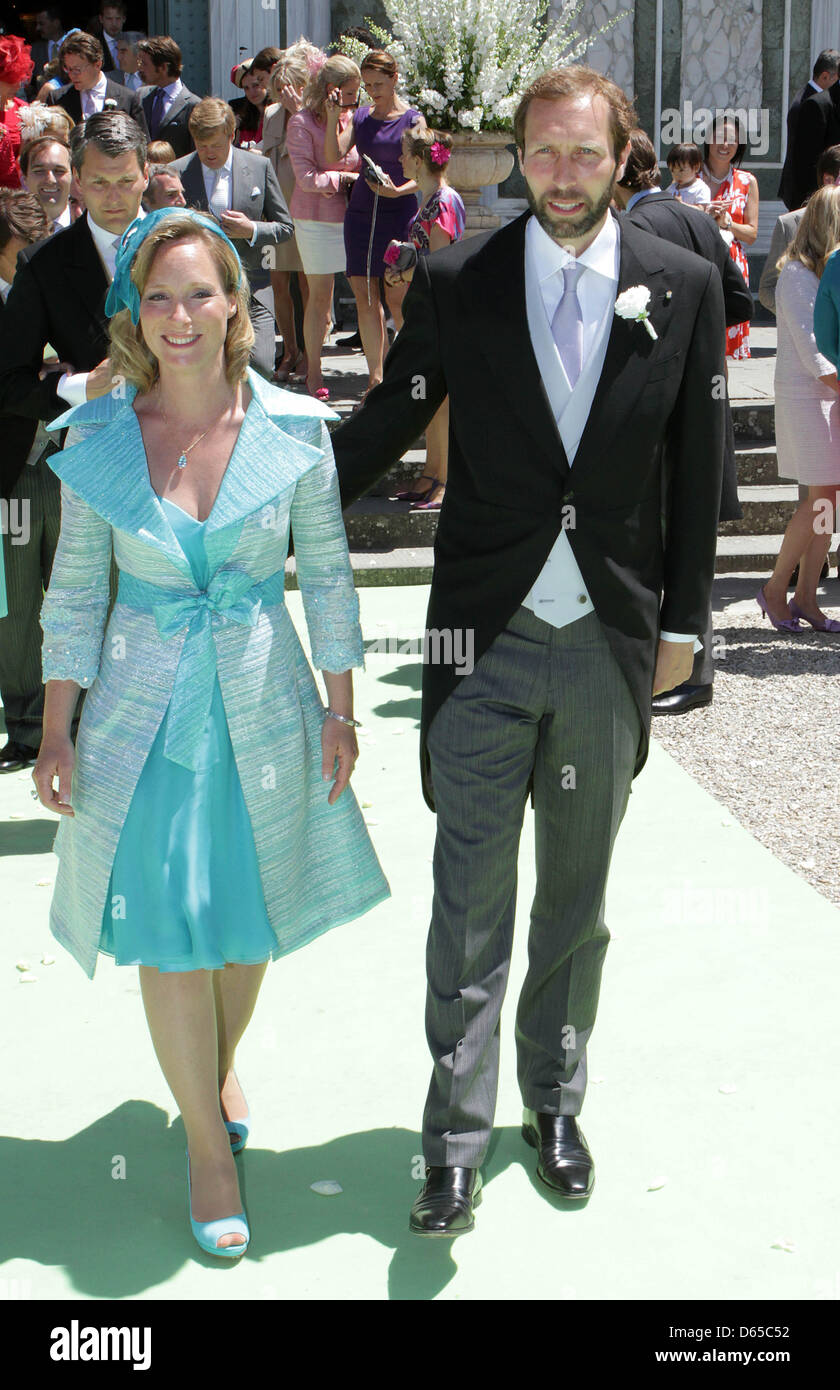 Dutch Princess Margarita de Bourbon de Parme and Tjalling ten Cate ...