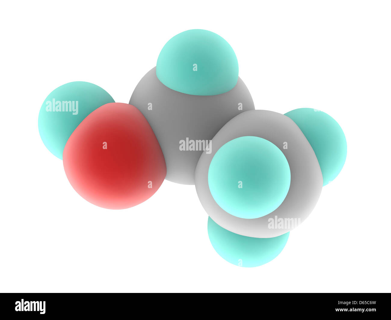 Molecular model of ethanol hi-res stock photography and images - Alamy
