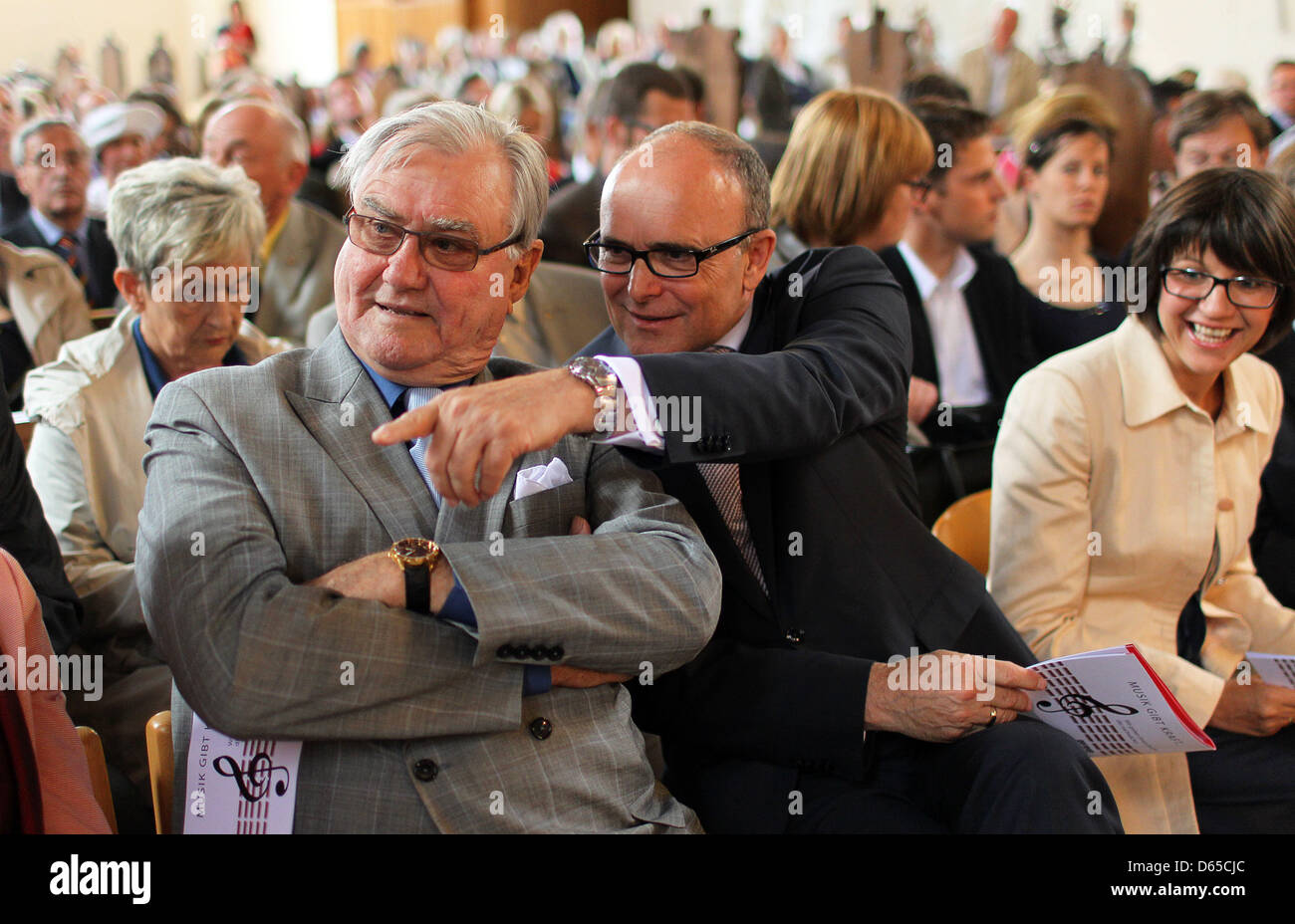 Henrik (L), Prince Consort of Denmark, Premier of Mecklenburg-Western ...