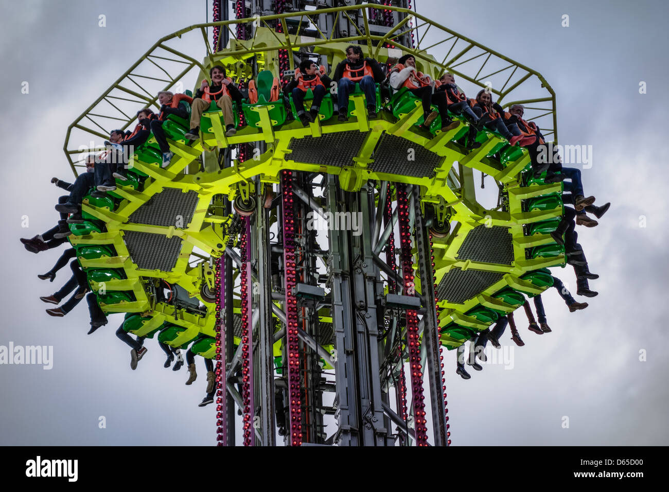 Carousel at Winter Wonderland Hyde Park Stock Photo - Alamy