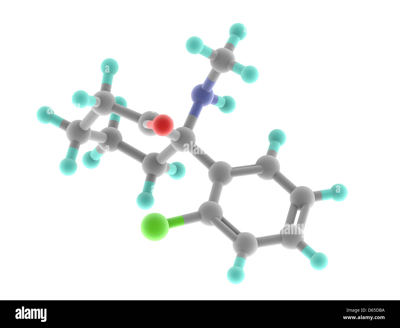 Chemical structure of ketamine hi-res stock photography and images - Alamy