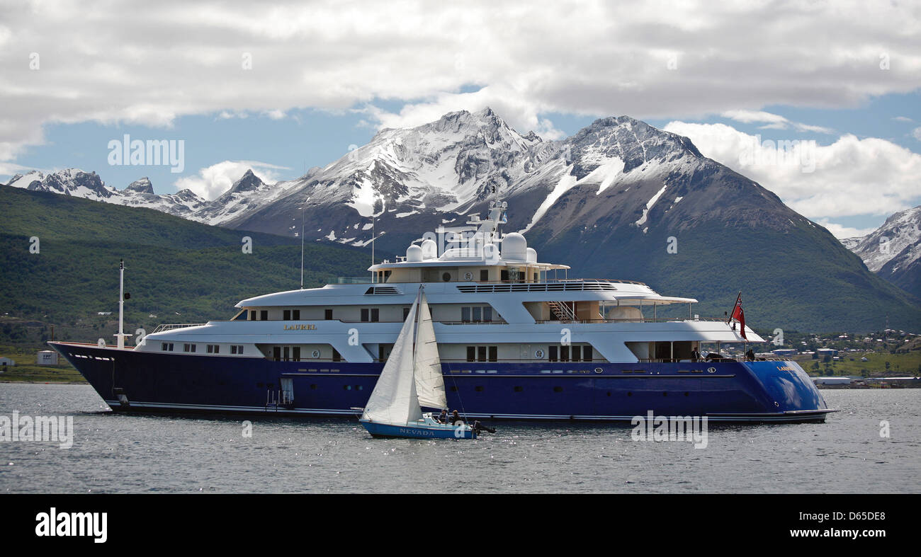 FILE - A file photo dated 29 November 2008 shows the yacht 'Laurel ...