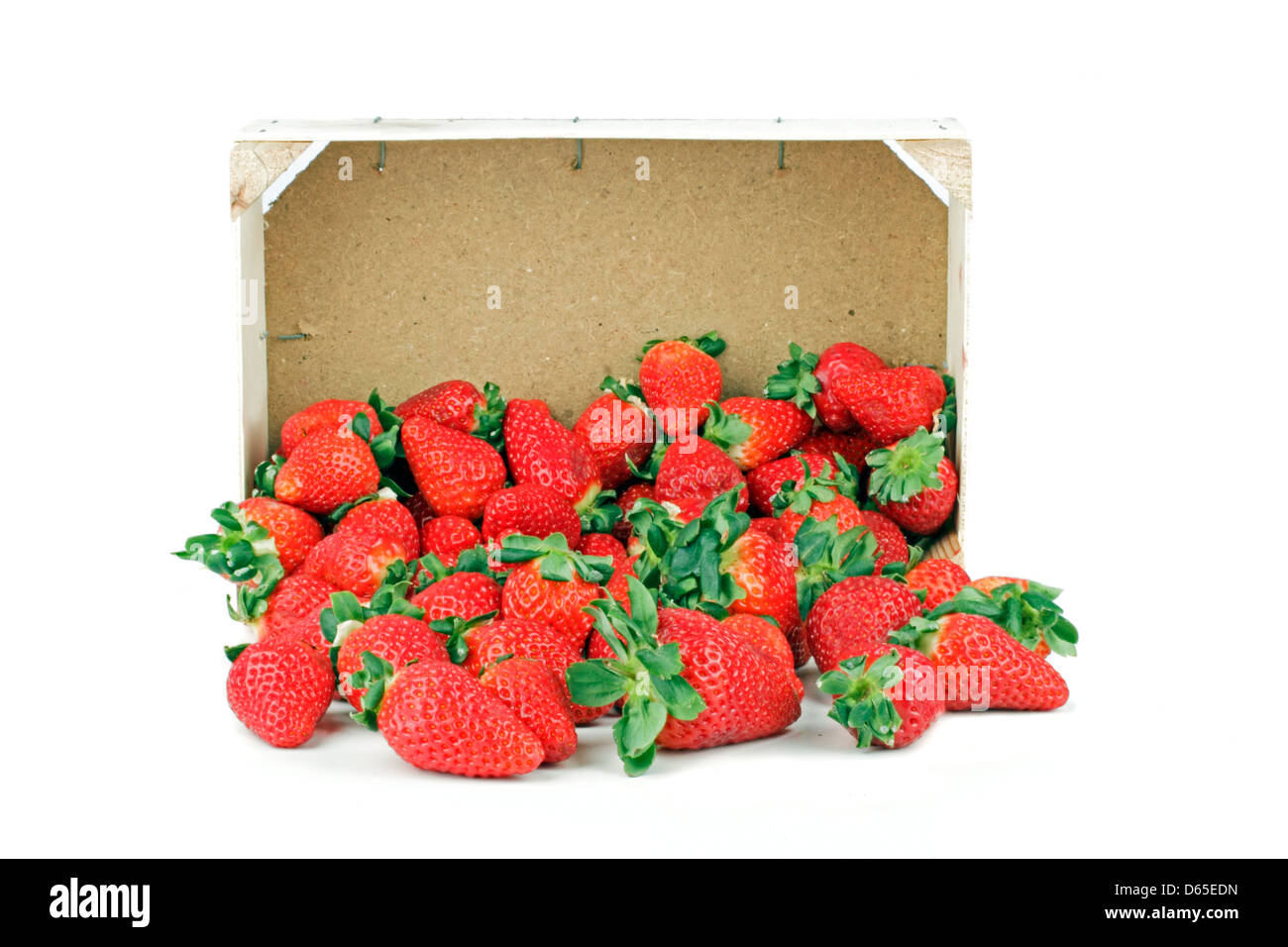 Strawberries plant box hi-res stock photography and images - Alamy