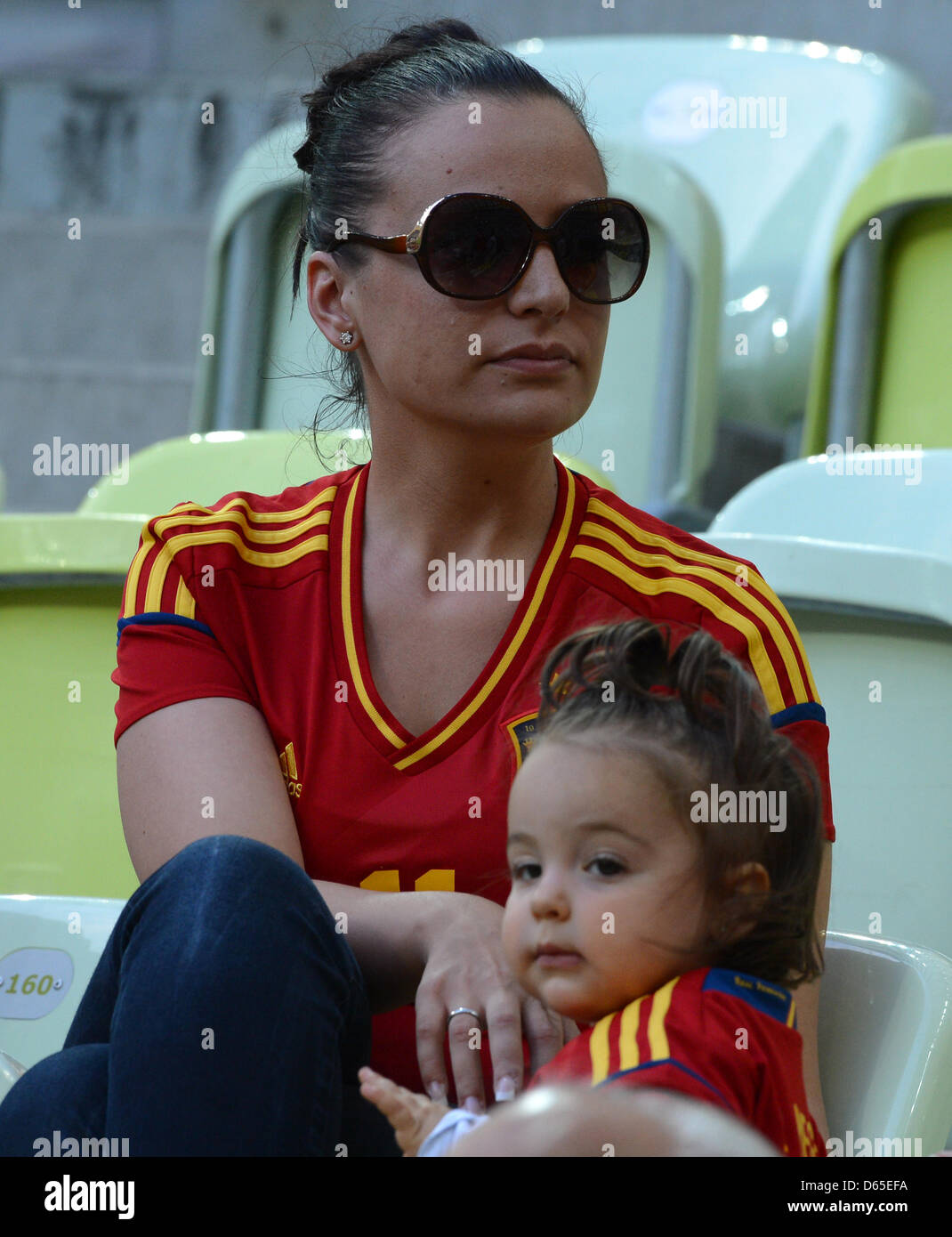 Clara Negredo, wife of Spain's national soccer player Alvaro Negredo ...