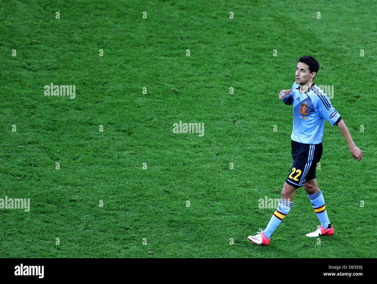 Jesus navas spain euro 2012 hi-res stock photography and images - Alamy