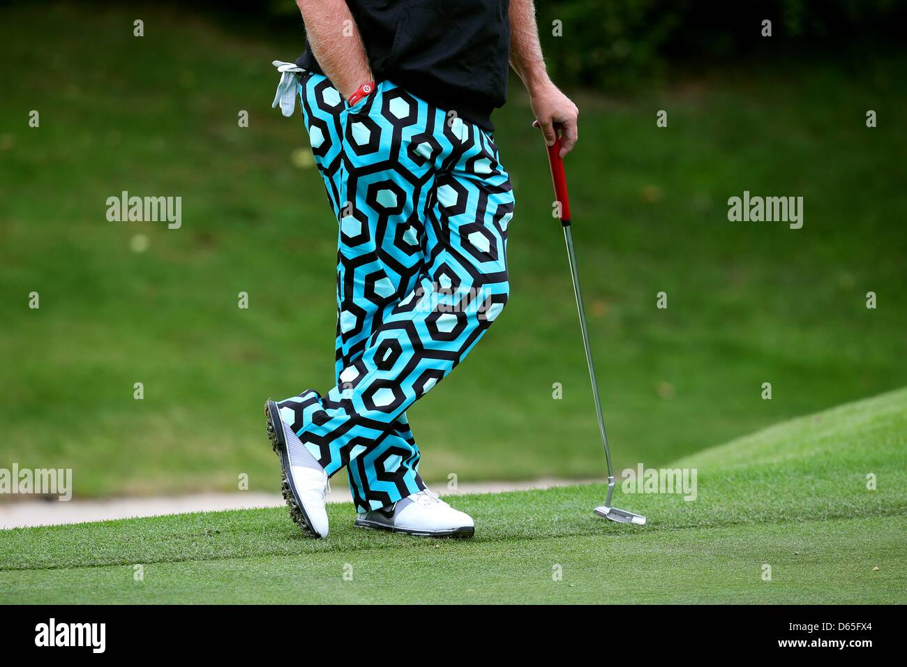 American golfer John Daly smokes during the International Open at Gut ...