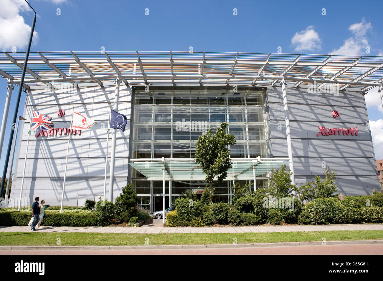 Marriott hotel Heathrow London England Stock Photo - Alamy