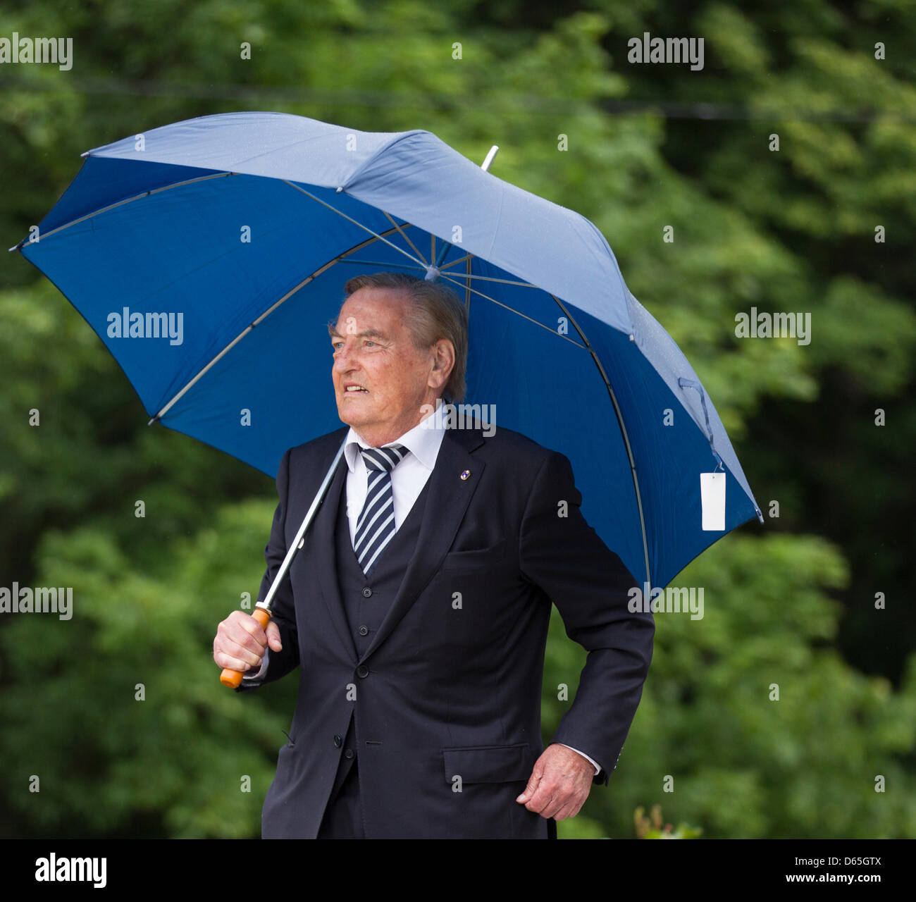 Former president of German Football Association DFB, Gerhard Mayer ...