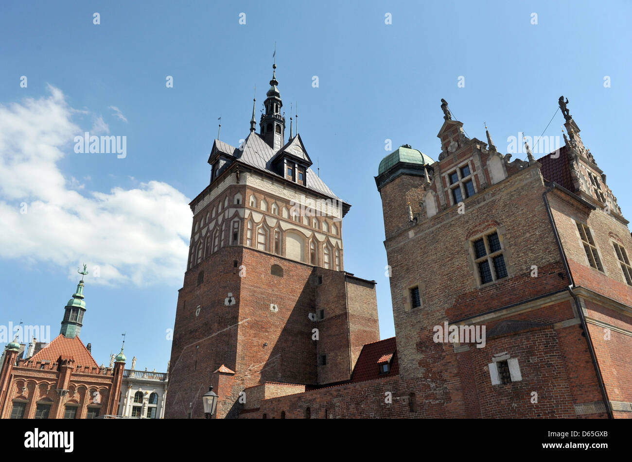 The Prison Tower and the Torture House (R) as well as the facade of ...
