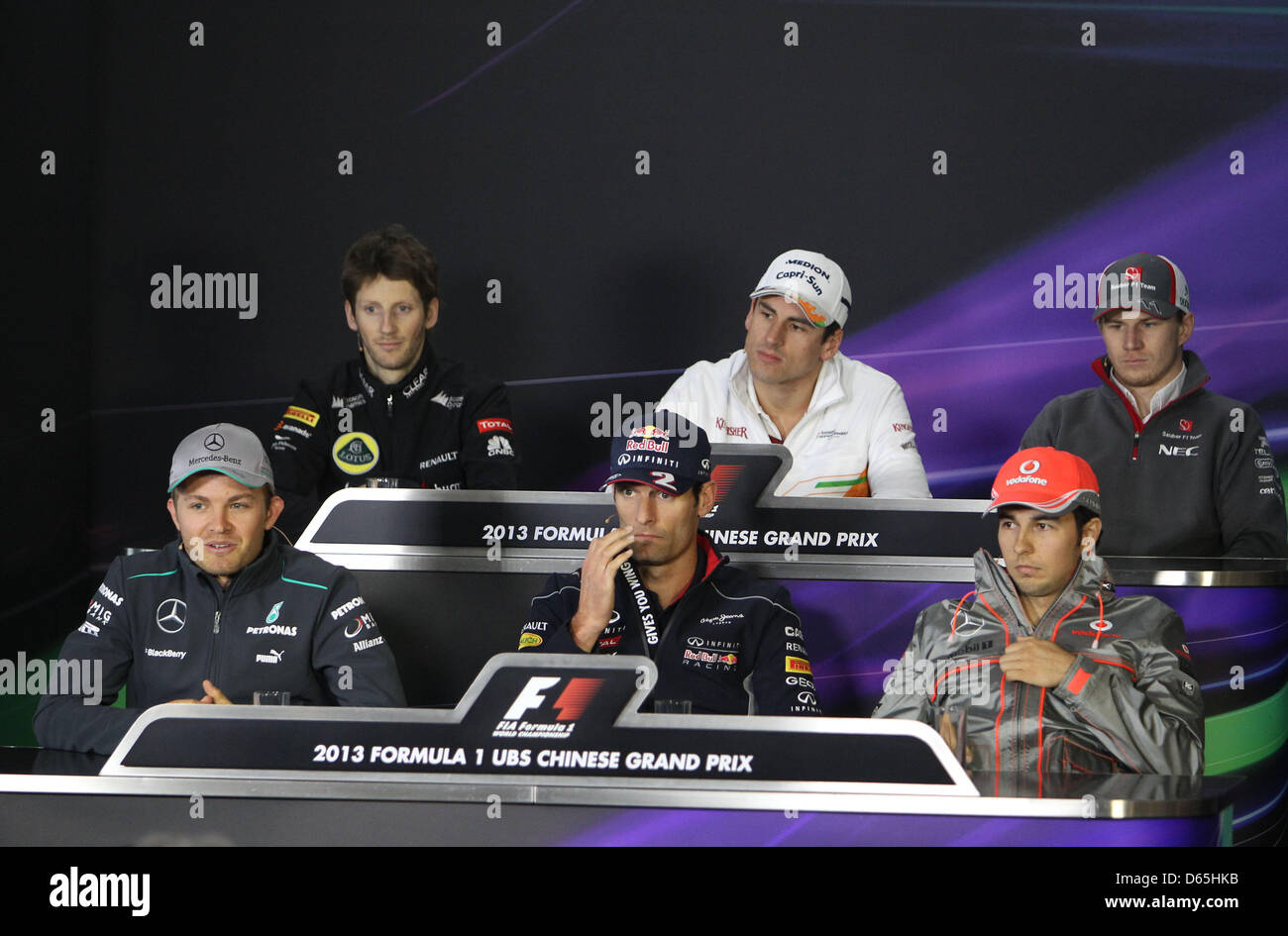 Mclaren mercedes f1 team hi-res stock photography and images - Alamy