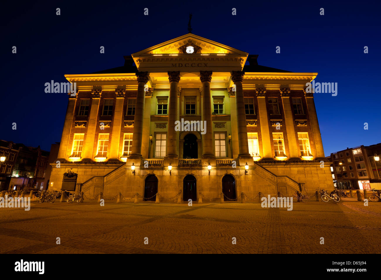 Groningen city hall view hi-res stock photography and images - Alamy