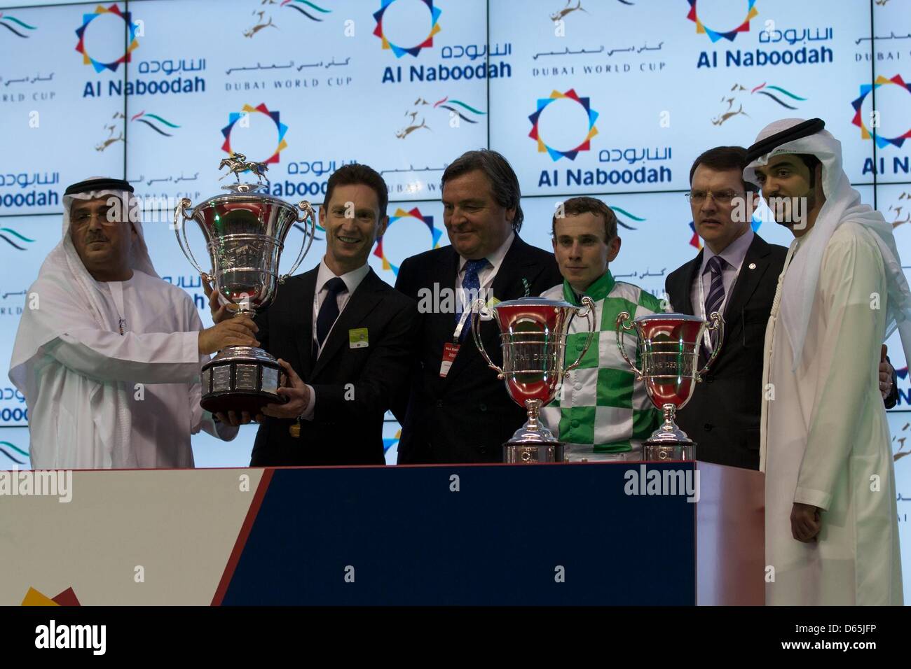 March 30, 2013 - Dubai, Dubai, U.S. - Lines of Battle wins the UAE ...