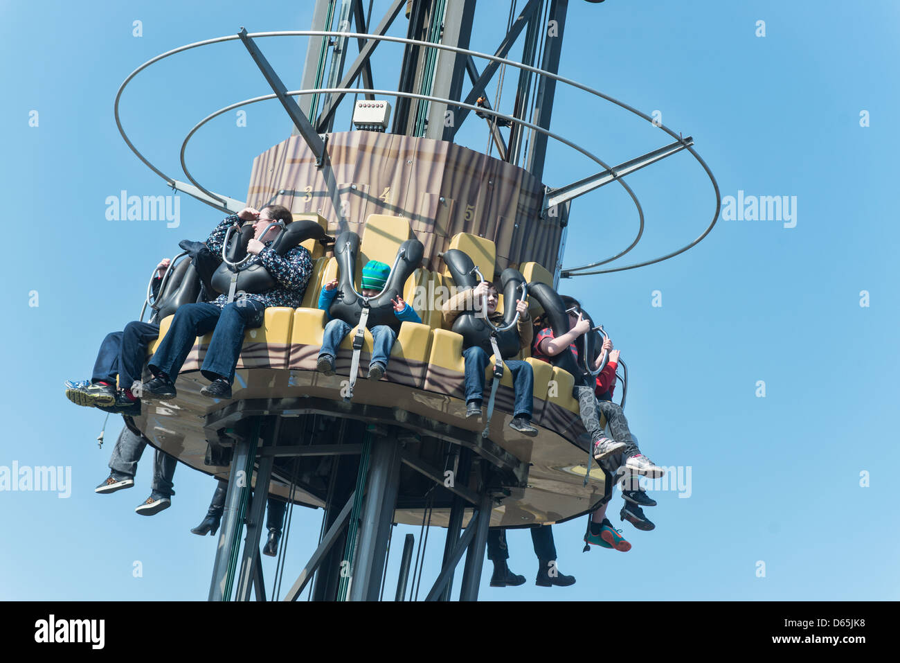 The Beast at at the Crealy adventure park tourist attraction in ...