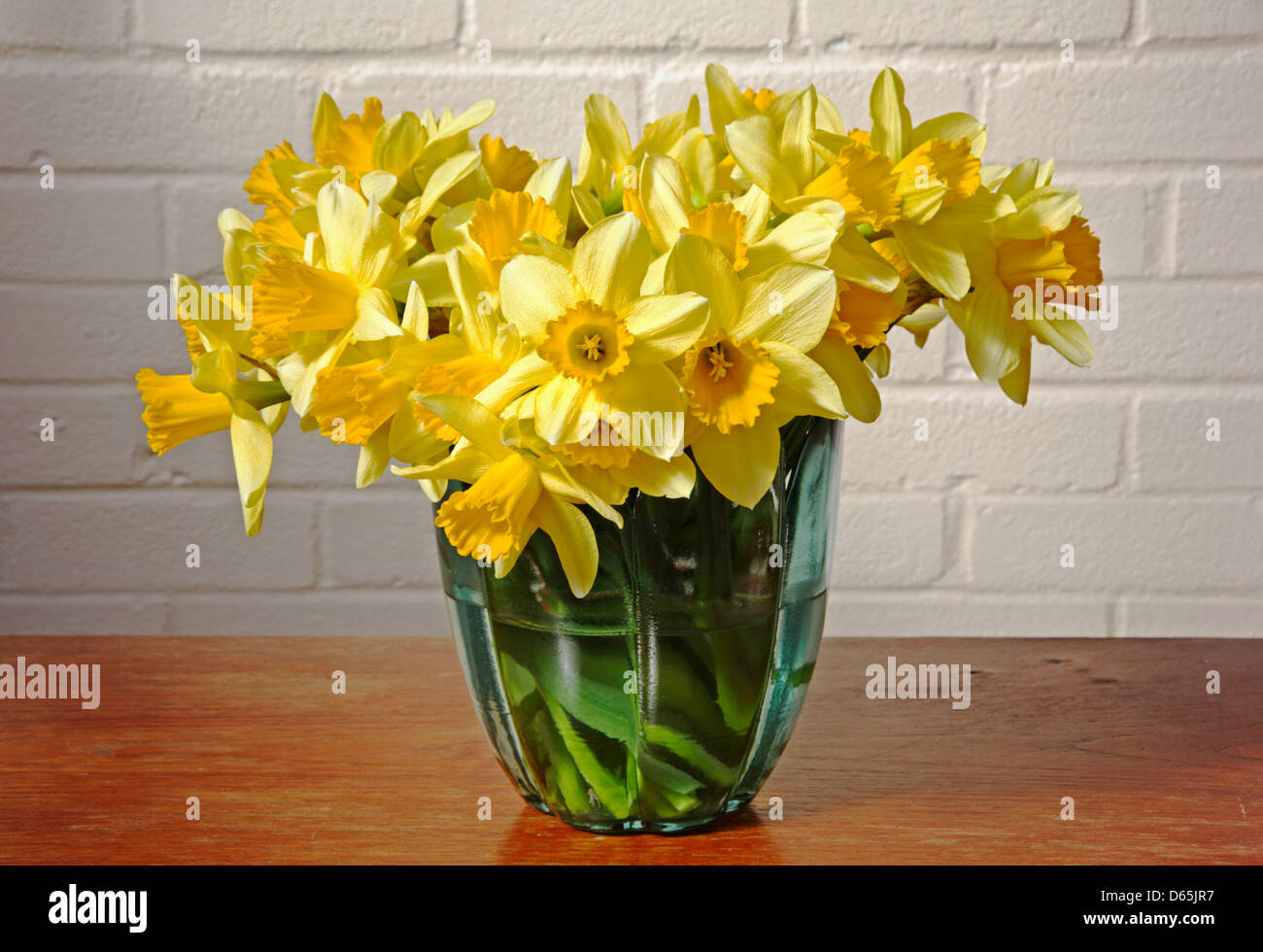 Daffodils vase indoors hi-res stock photography and images - Alamy