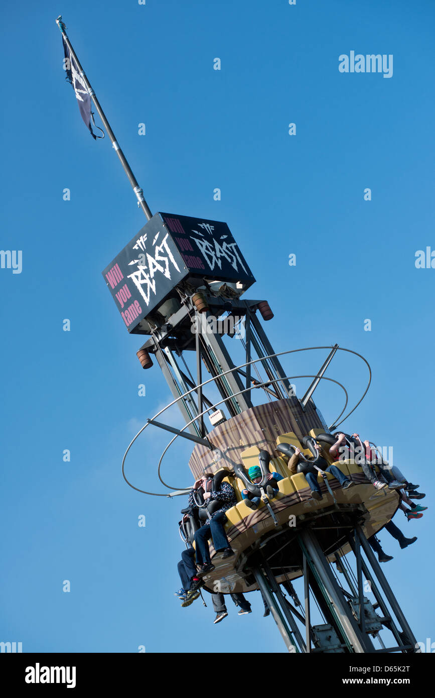 The Beast at at the Crealy adventure park tourist attraction in ...