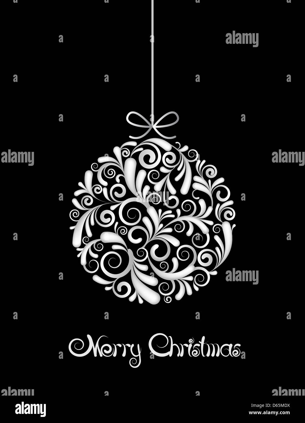 White ball hanging on Black and White Stock Photos & Images - Alamy