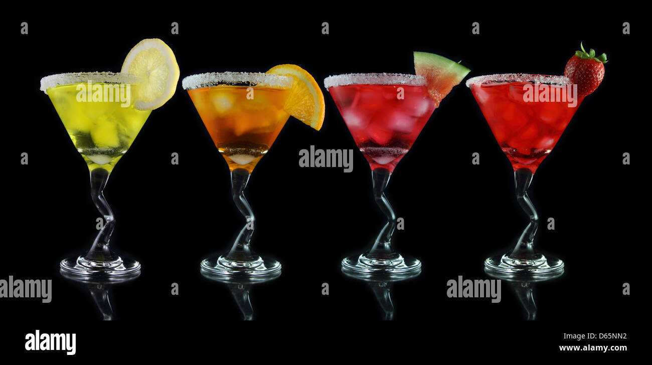 Martini red yellow hi-res stock photography and images - Alamy