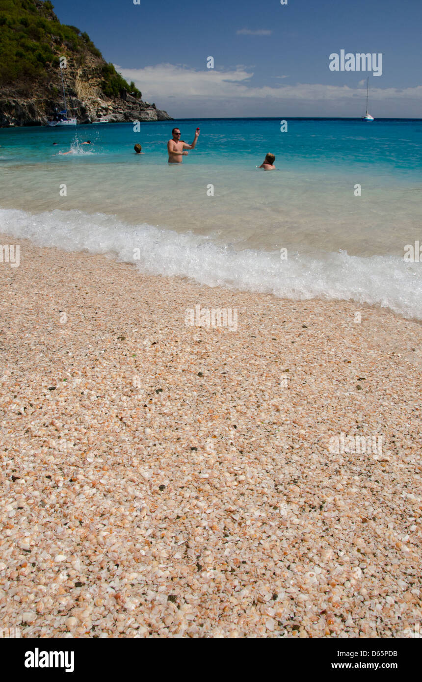 Shell beach french west indies hi-res stock photography and images - Alamy