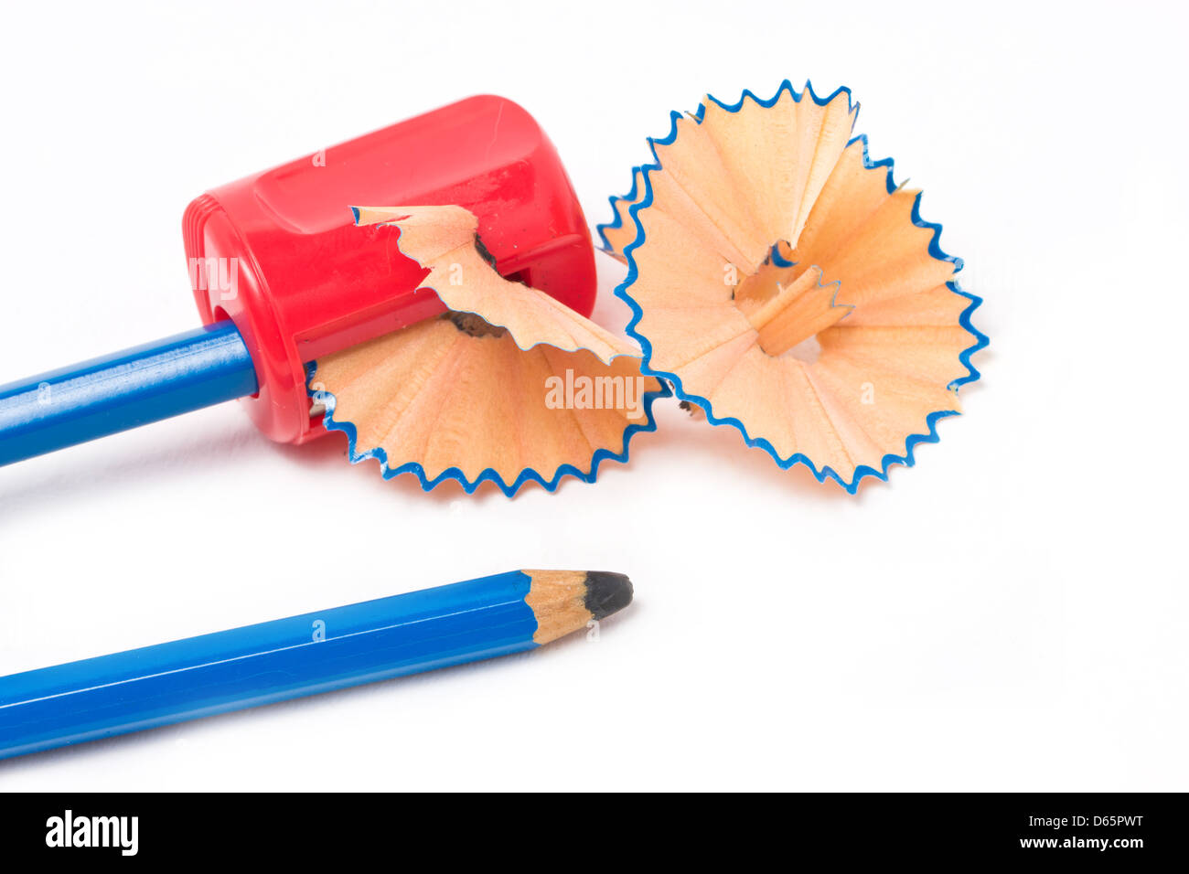 Pencil sharpener isolated on white background Stock Photo - Alamy