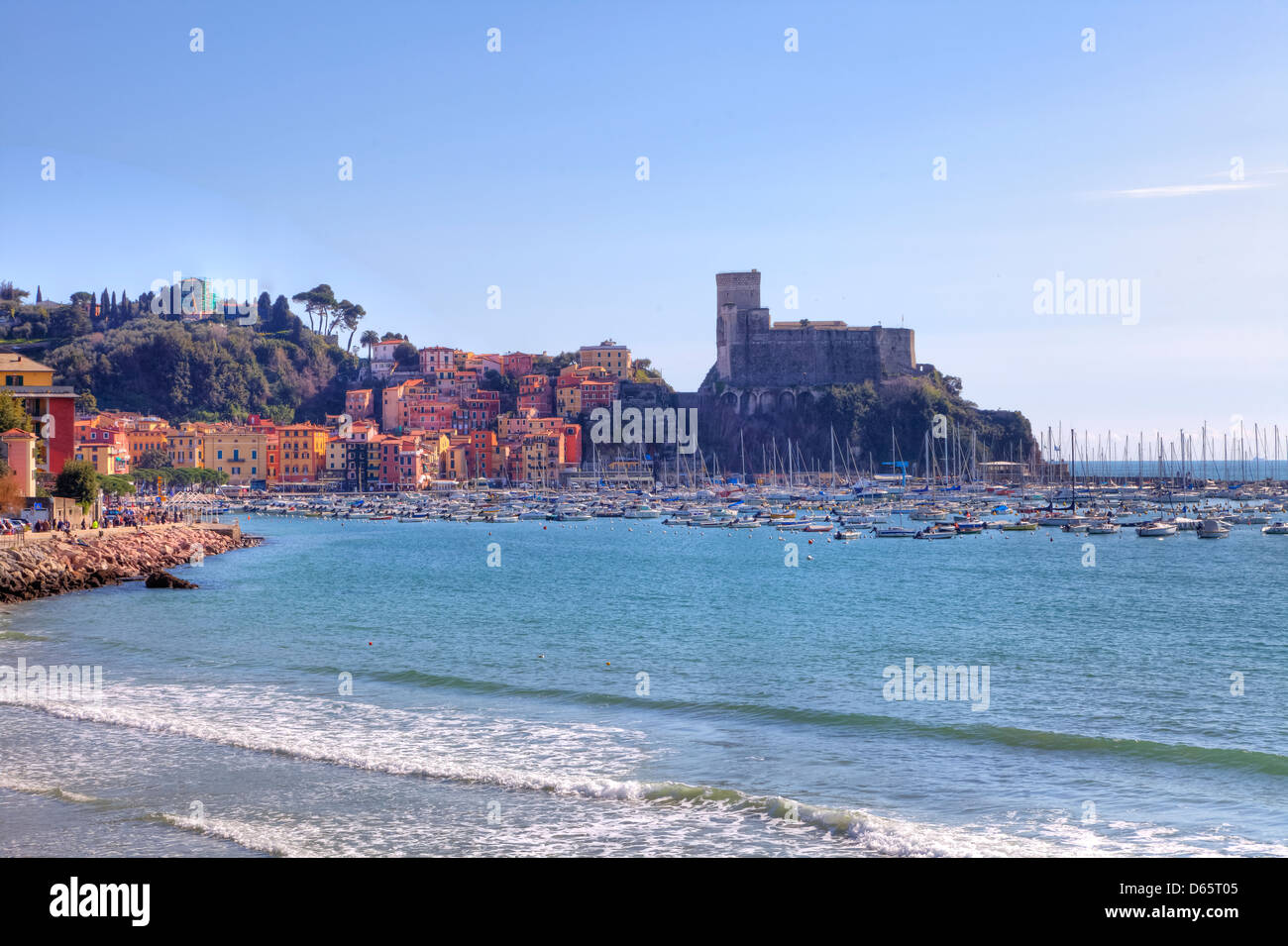 Lerici, Liguria, Italy Stock Photo - Alamy
