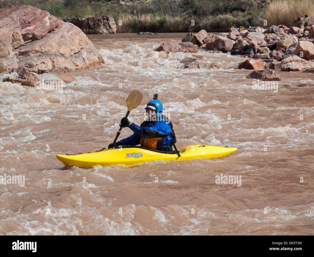 Kayak colorado river hi-res stock photography and images - Alamy
