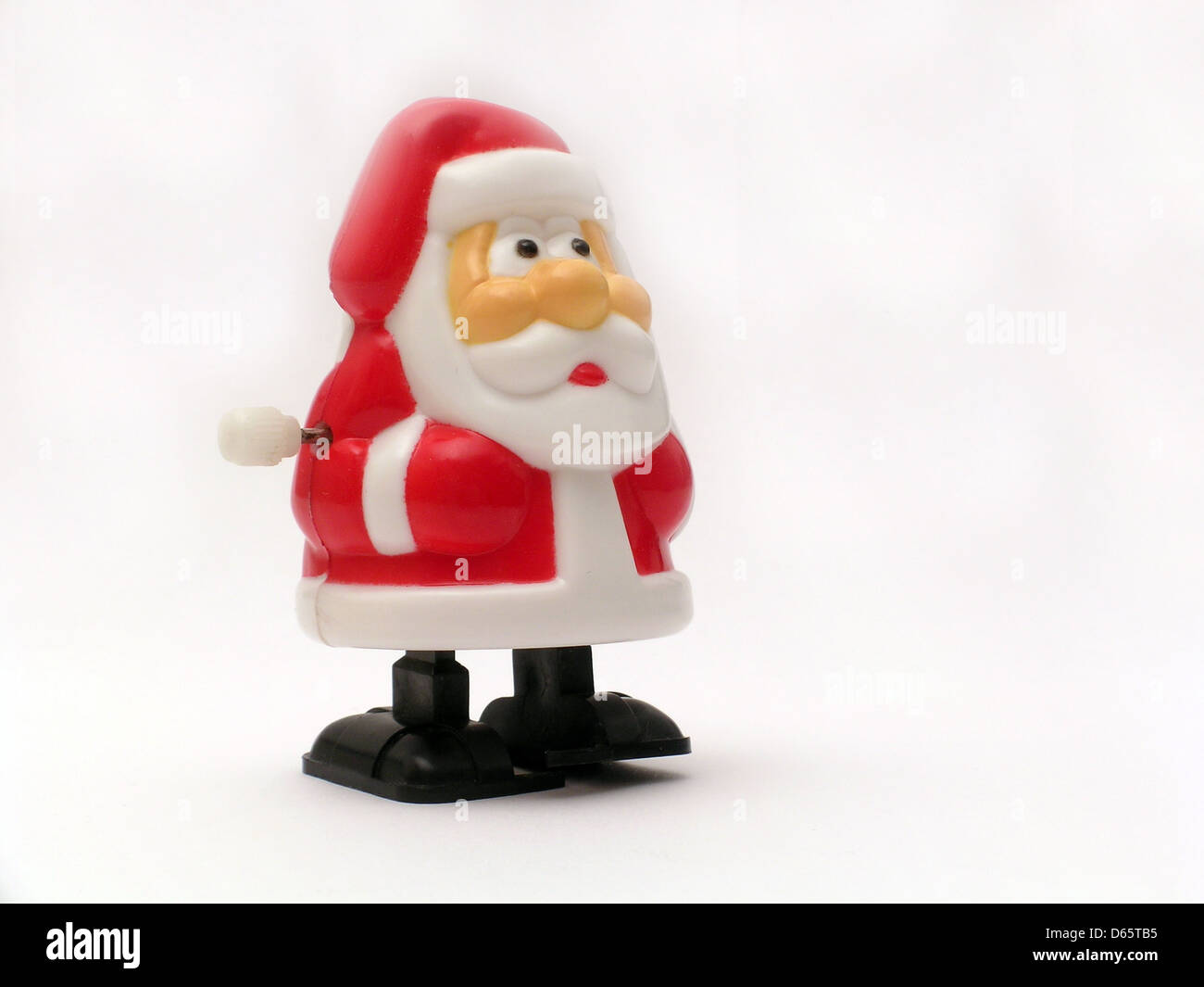 santa clause,wind up toy Stock Photo - Alamy
