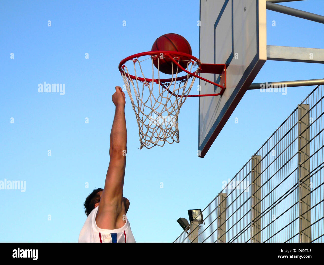 Head dunking hi-res stock photography and images - Alamy