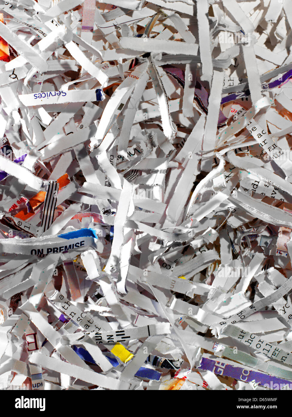 Shredded paper hi-res stock photography and images - Alamy